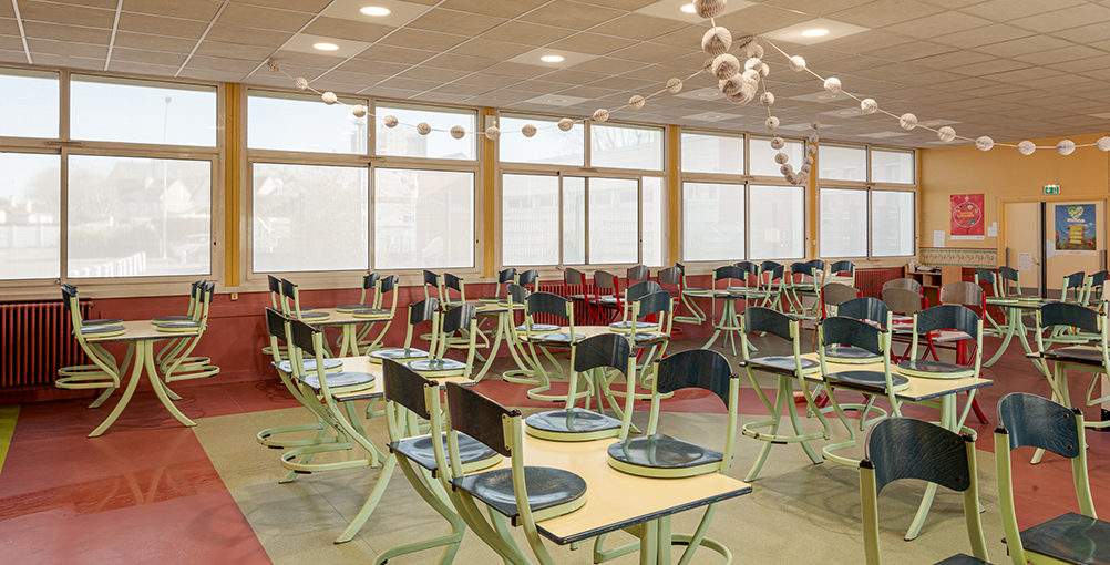 École Ronsard : tissus Transparent Sunscreen Mermet